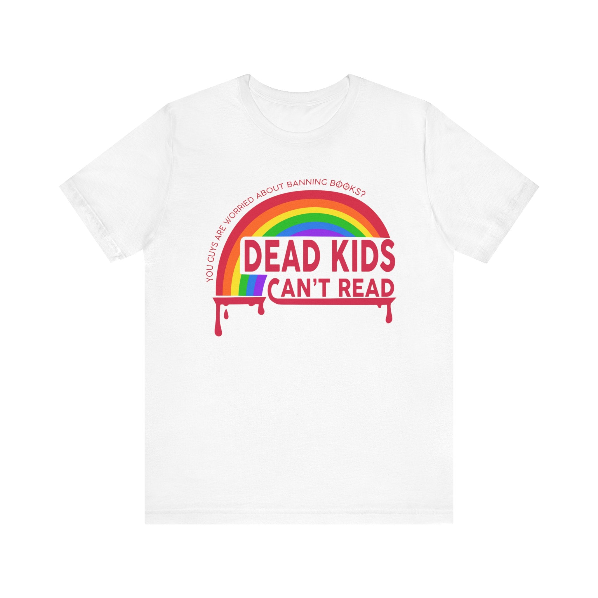 Bleeding Rainbow Unisex Jersey Short Sleeve Tee – Time Capsule Design
