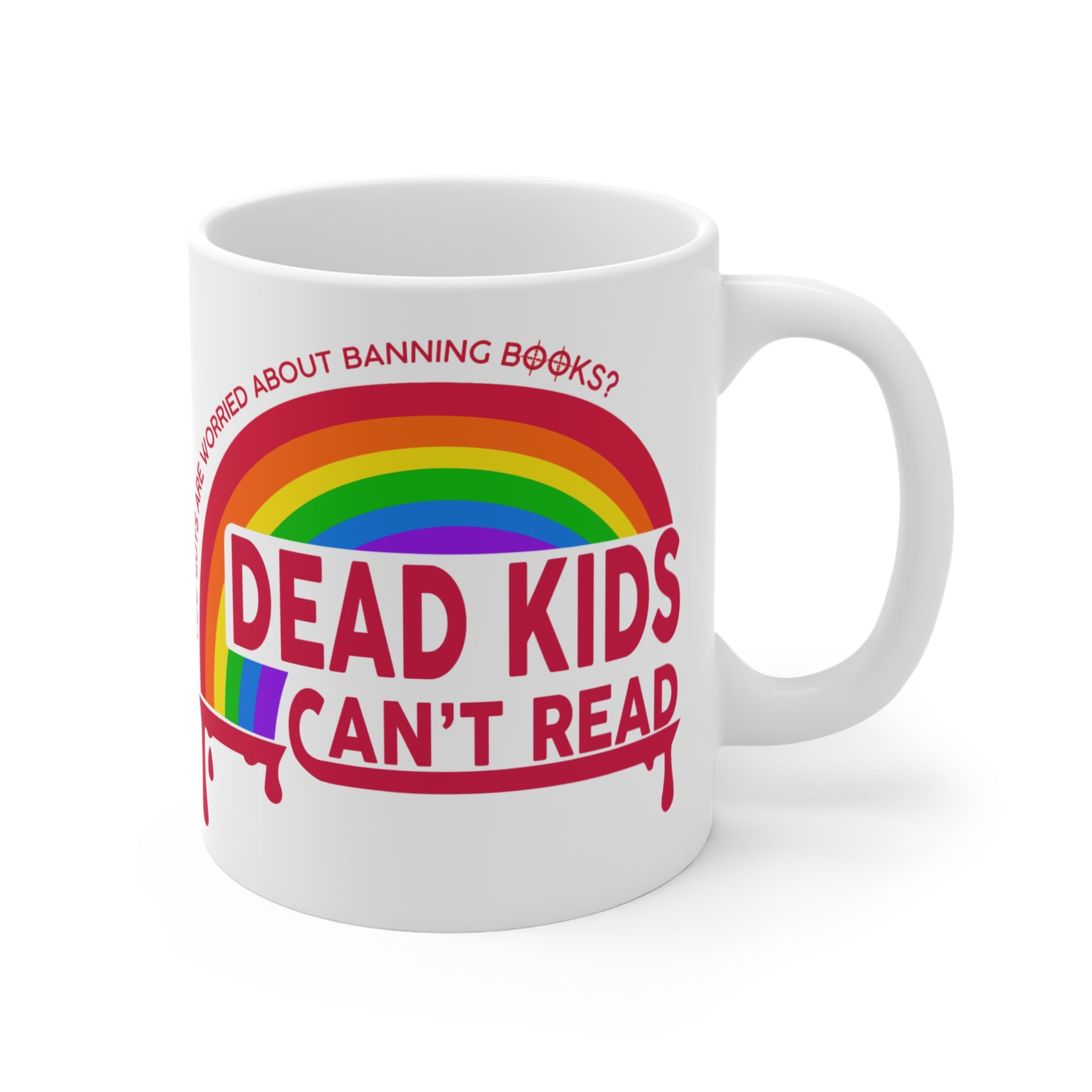 Bleeding Rainbow Mug 11oz – Time Capsule Design
